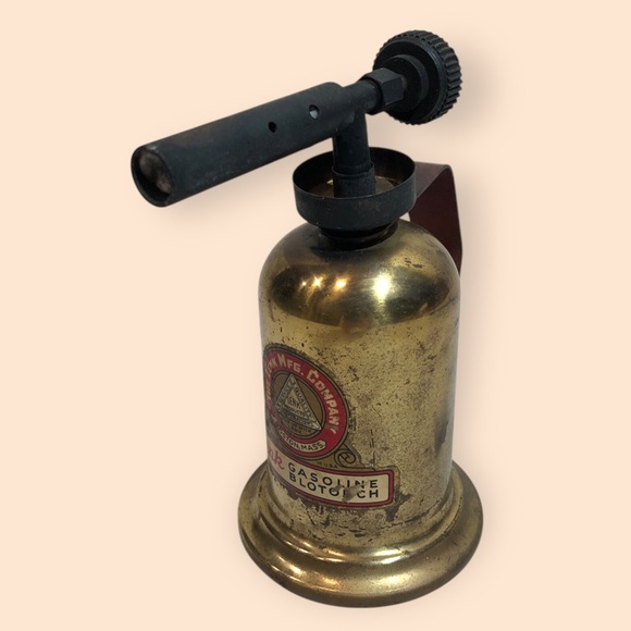 Vintage | Accents | Vintage Antique 95s Gasoline Blow Torch The Lenk ...